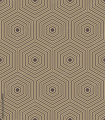 "Seamless Abstract Pattern With Hexagons" Stock photo and royalty-free ...