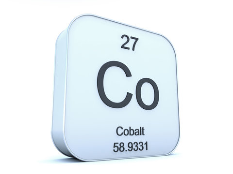 Cobalt Periodic Table Square