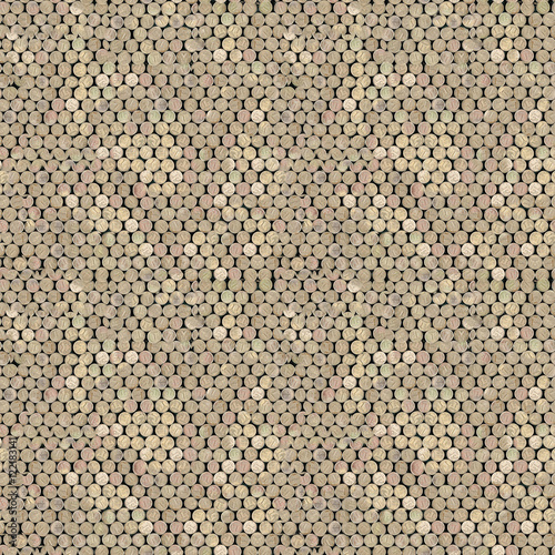 "seamless texture of many silver coins shiny metal" Stock photo and ...