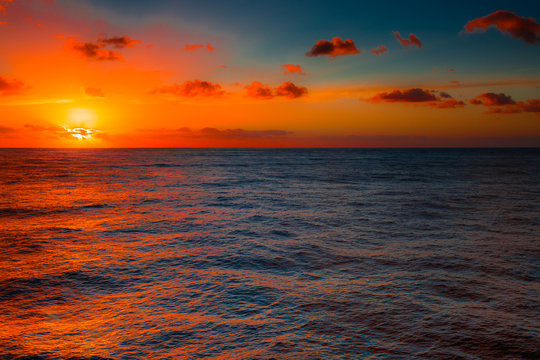 Ocean Sunset Backgrounds
