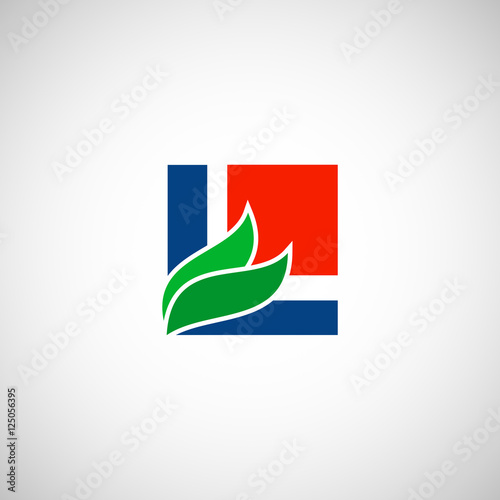 Square Leaf Logo
