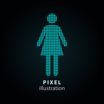 Pixel Woman Images – Browse 22,210 Stock Photos, Vectors, and Video ...