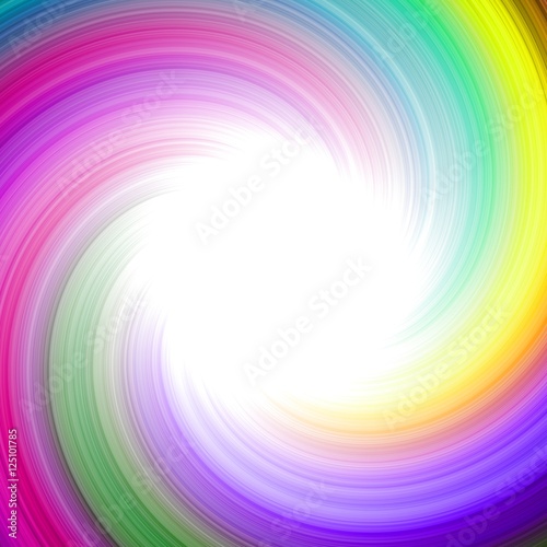 "Beautiful rainbow swirl twirl motion sphere circle background" Stock ...
