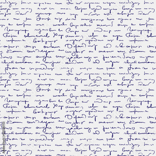 "Seamless abstract handwritten text pattern " Stock image and royalty ...
