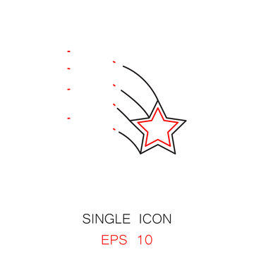 Shooting Star Outline Images – Browse 11,011 Stock Photos, Vectors, and ...