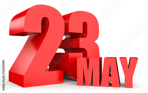 "May 23. Text on white background." Stock photo and royalty-free images ...