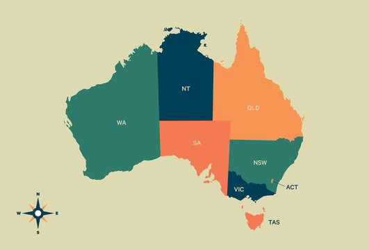 "Australia Map" Images – Browse 1,568 Stock Photos, Vectors, and Video ...