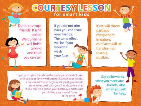 List Of Polite Words For Kids