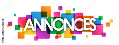 "Icône "ANNONCES" " fichier vectoriel libre de droits sur la banque d ...