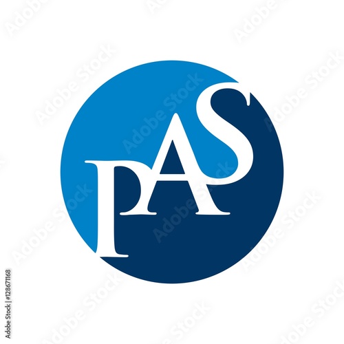 "letter P A S logo vector" fichier vectoriel libre de droits sur la ...