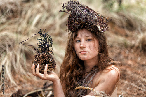 "Unusual female portrait" photo libre de droits sur la banque d'images ...