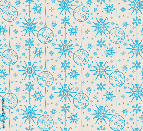 "Christmas background blue color template gift wrapping" Stock image ...