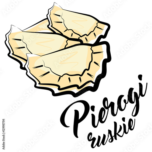 "Pierogi ruskie" obrazów stockowych i plików wektorowych royalty free w ...