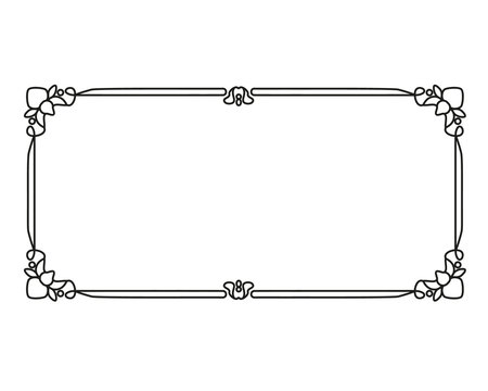 Black And White Border Clip Art