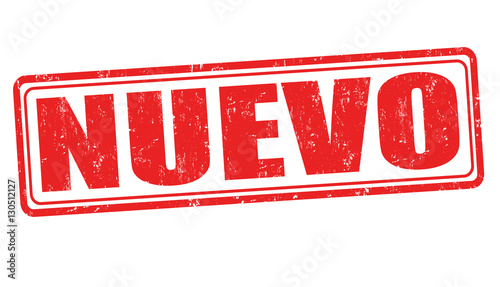 "Nuevo (new) sign or stamp" Stock image and royalty-free vector files ...