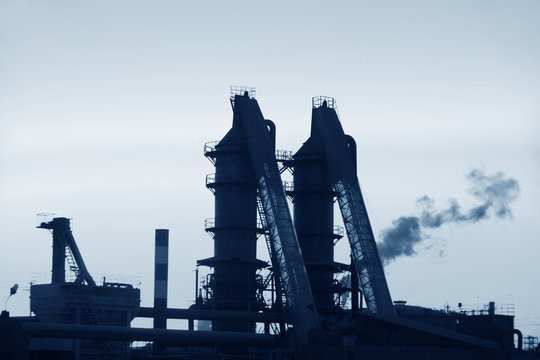 1,017 BEST Steel Mill Silhouette IMAGES, STOCK PHOTOS & VECTORS | Adobe ...