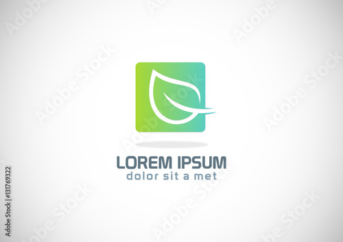 Square Leaf Logo
