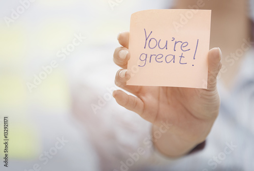 "You are great" Stock photo and royalty-free images on Fotolia.com ...
