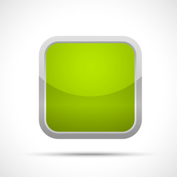Green Square Button
