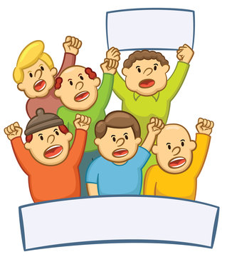Kid Protest Clipart