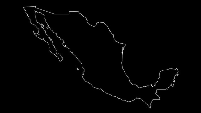 Mexico Outline Images – Browse 40,522 Stock Photos, Vectors, and Video ...