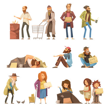 Cartoon Characters Poor Images – Browse 333 Stock Photos, Vectors, and ...