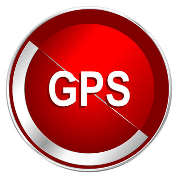 Gps Icon Png Red