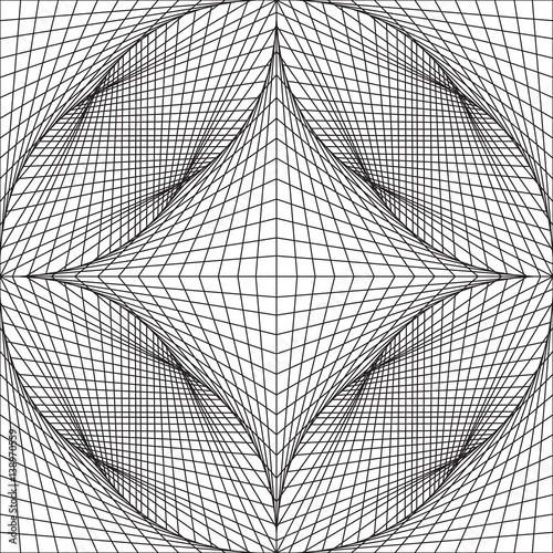 "Optical illusion structure. Seamless vector pattern" Stock image and ...