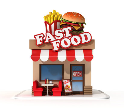 Fast Food Cartoon Images – Browse 231,707 Stock Photos, Vectors, and ...
