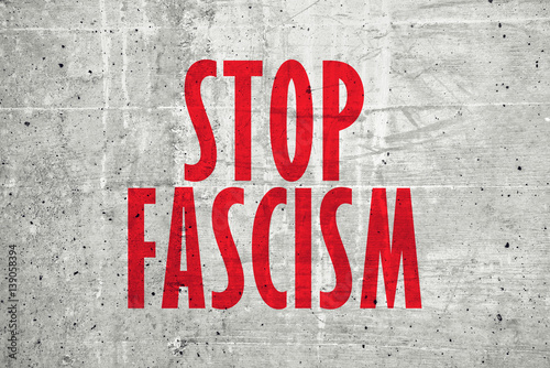 "Stop fascism message" Stock photo and royalty-free images on Fotolia ...