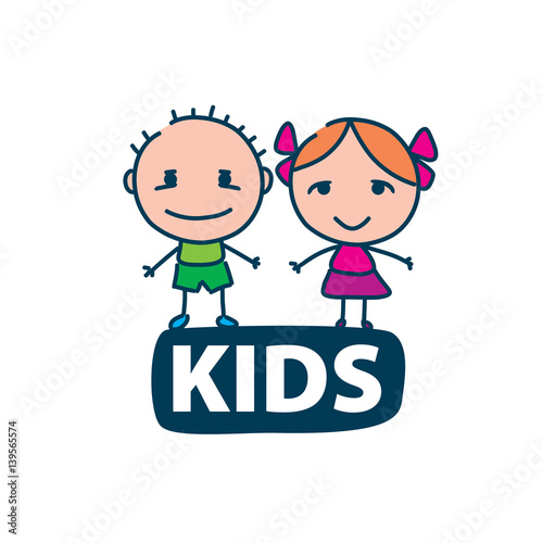 Cartoon Kids Logo