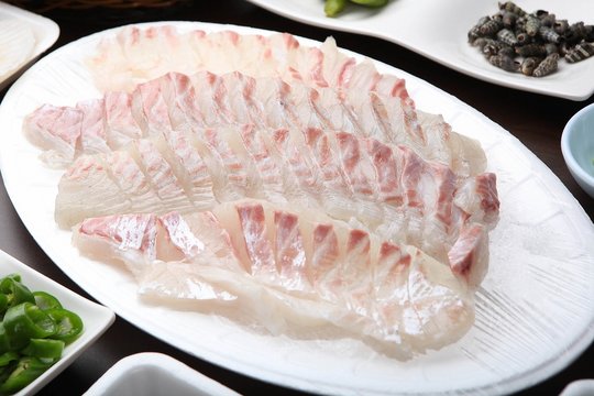 Flounder Sashimi