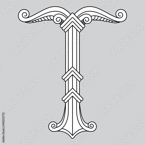 "Irminsul, Yggdrasil. Sacred tree or the tree trunk Saxons, dedicated ...