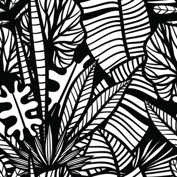 Hawaiian Pattern Black And White Images – Browse 9,896 Stock Photos ...