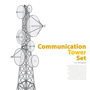 Communication Tower Logo Images – Browse 7,285 Stock Photos, Vectors ...