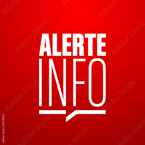 "alerte info" fichier vectoriel libre de droits sur la banque d'images ...