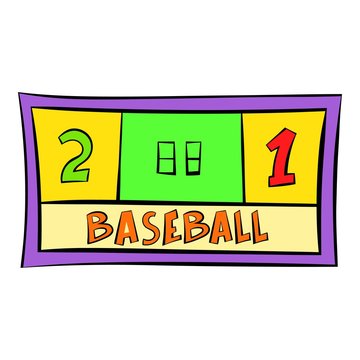 Baseball Scoreboard Clip Art