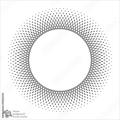 "Broken line halftone circle #Vector Graphics" Immagini e vettoriali ...