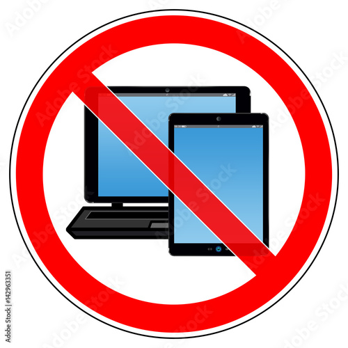 "srr209 SignRoundRed - prohibition sign - ban sign red - baggage ...