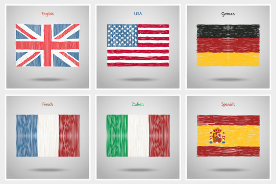 French English Flag Images – Browse 4,179 Stock Photos, Vectors, and ...