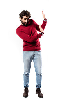 Scared Person Full Body