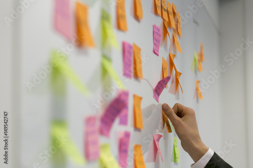 "post-it notes on a white board" Stock photo and royalty-free images on ...