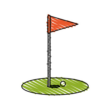 Cartoon Golf Flag Images – Browse 2,758 Stock Photos, Vectors, and ...