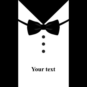Printable Tuxedo Template