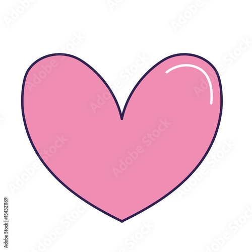 "cute heart to love symbol design" Stock image and royalty-free vector ...