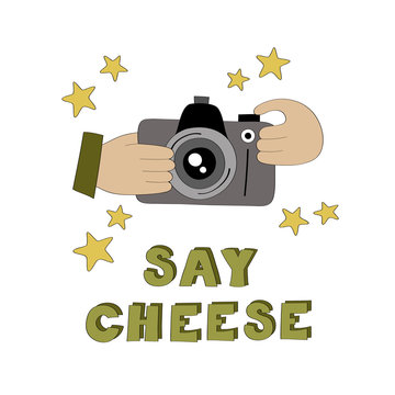 Say Cheese Clip Art