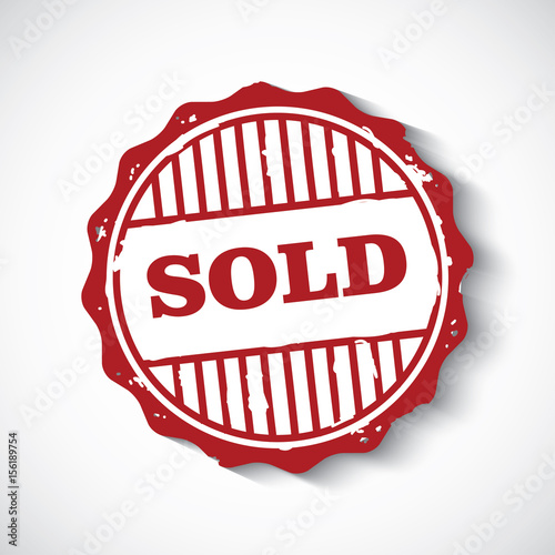 "sold stamp, circle stamp, circle badge" Stock image and royalty-free ...