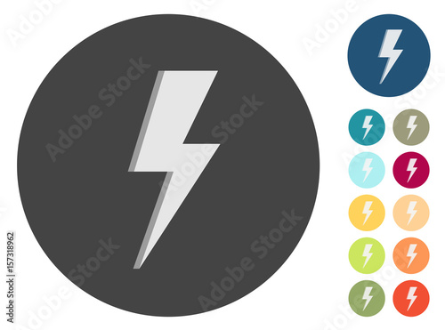 "3D Icons - Blitz" Stockfotos und lizenzfreie Vektoren auf Fotolia.com ...