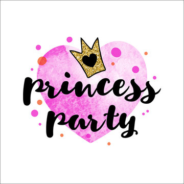 Princess Party Logo