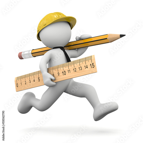 "omino 3d tecnico di rilevamento immediato" Immagini e Fotografie ...